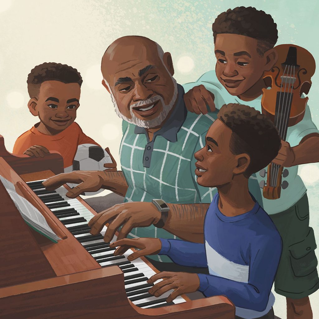 Abraham's Family – Ian Dale Art & Design